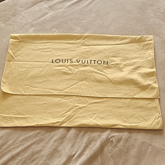 Louis Vuitton | Bags | Envelope Style Louis Vuitton Dust Bag 5 X 22 ...